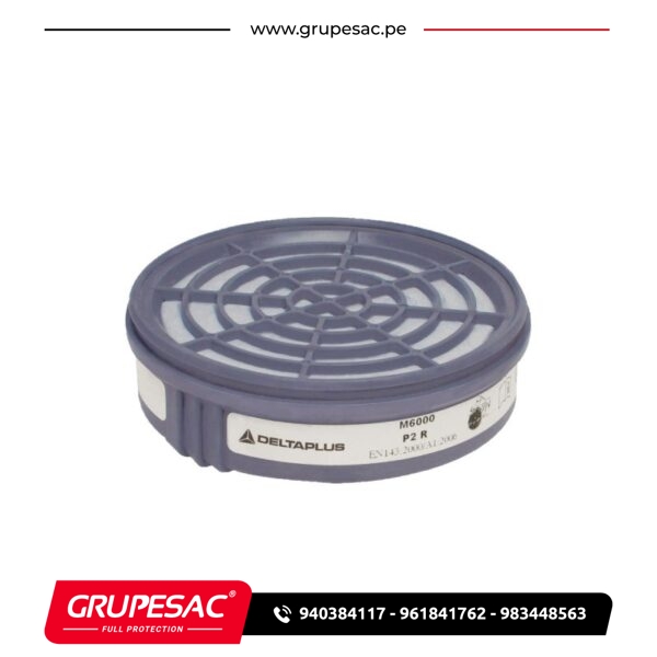 Kit Filtros P2 para Mascara de la Serie M6000 Jupiter Delta Plus » GRUPESAC