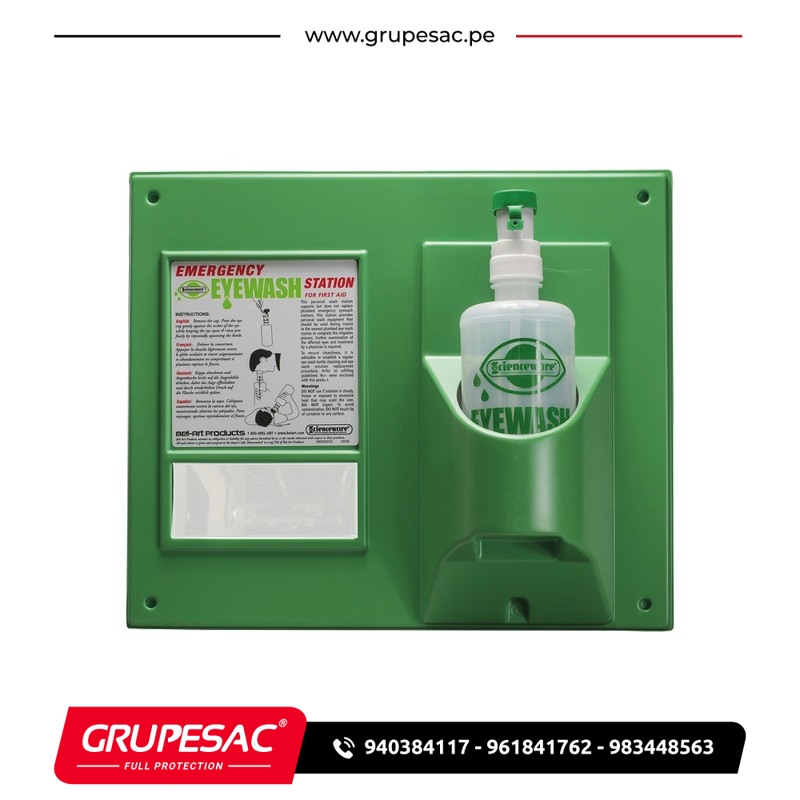 Estación Lavaojos Simple de 32 oz » GRUPESAC